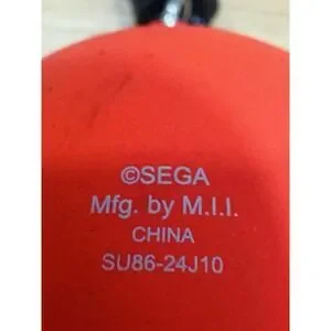 The Unbranded Brand | Toys | Sonic Knuckles Keychain Sega Rubber Charm ...